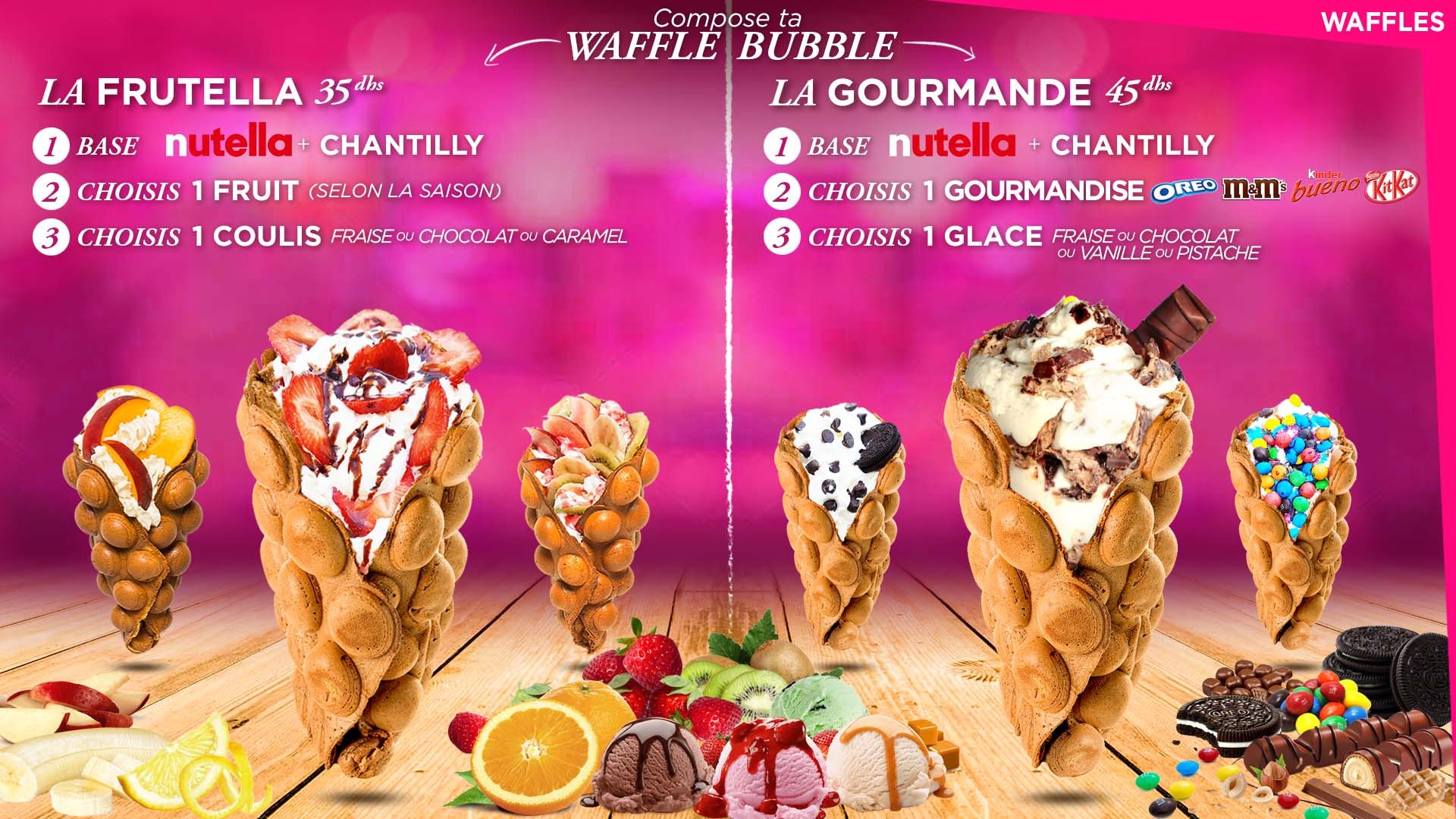 Nos Menus – MakDal Oujda